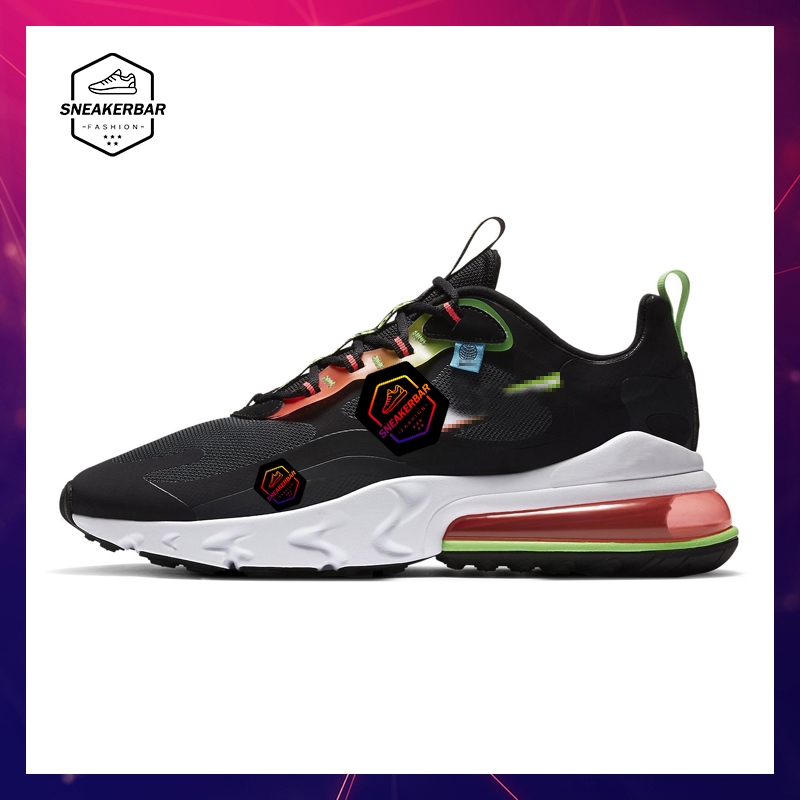 Air Max 270 React Black Green Fashion Running Shoes For Men Good ...