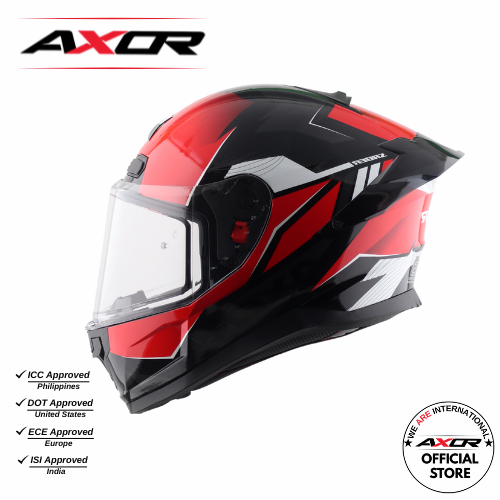 AXOR Saber Shadow Full Face Motorcycle Helmet With Free Pinlock Antifog ...