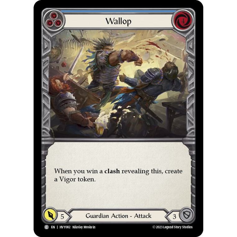 Wallop (Blue) - Heavy Hitters (HVY) | Shopee Philippines