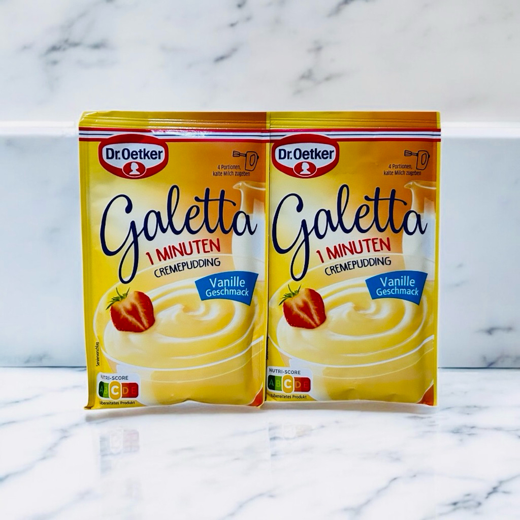 Dr. Oetker Galetta 1 Minute Vanilla Pudding / 80 g | Shopee Philippines