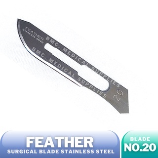 Feather Surgical Blade No.20, 10, 15 and No.11 [Sold Per Piece ...