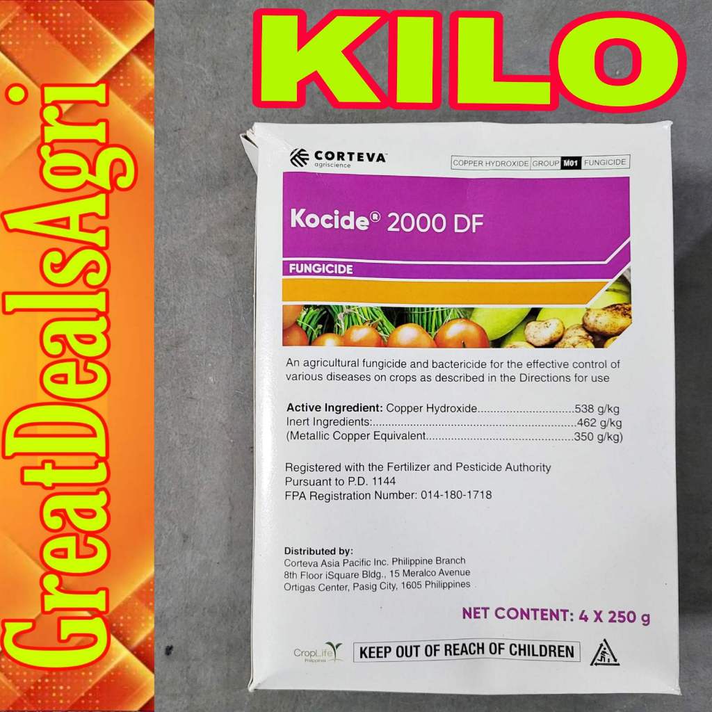 Kocide (1 Kilo) CORTEVA Fungicide/Bactericide Copper Hydroxid | Shopee ...