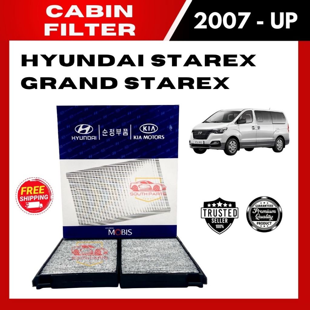ON SALE! CHARCOAL CABIN FILTER for HYUNDAI STAREX 2007-UP / GRAND ...