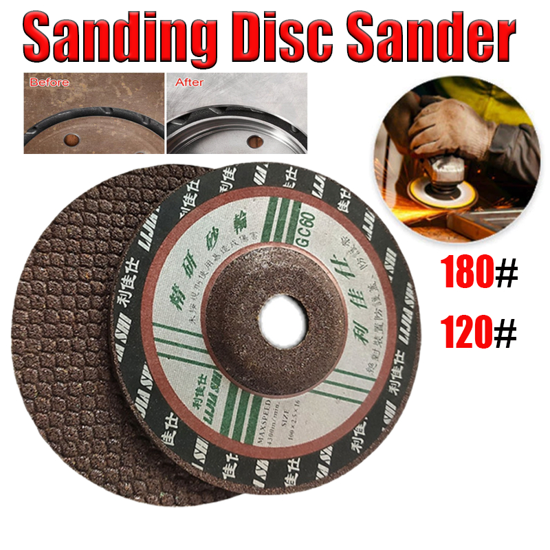 Sanding Disc Sander Abrasive Wheel for Stone Grit Angle Grinder Disc 4 ...