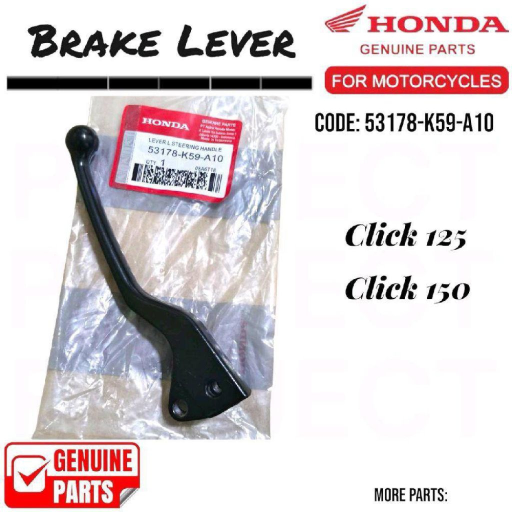 Brake Lever Honda Genuine Click 125i V1 V2 Click 150i V1 V2 Motorcycle ...