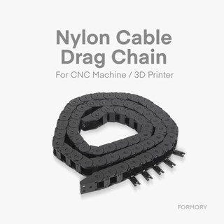 FORMORY Nylon Cable Drag Chain 10x11mm 1meter With End Connectors For ...