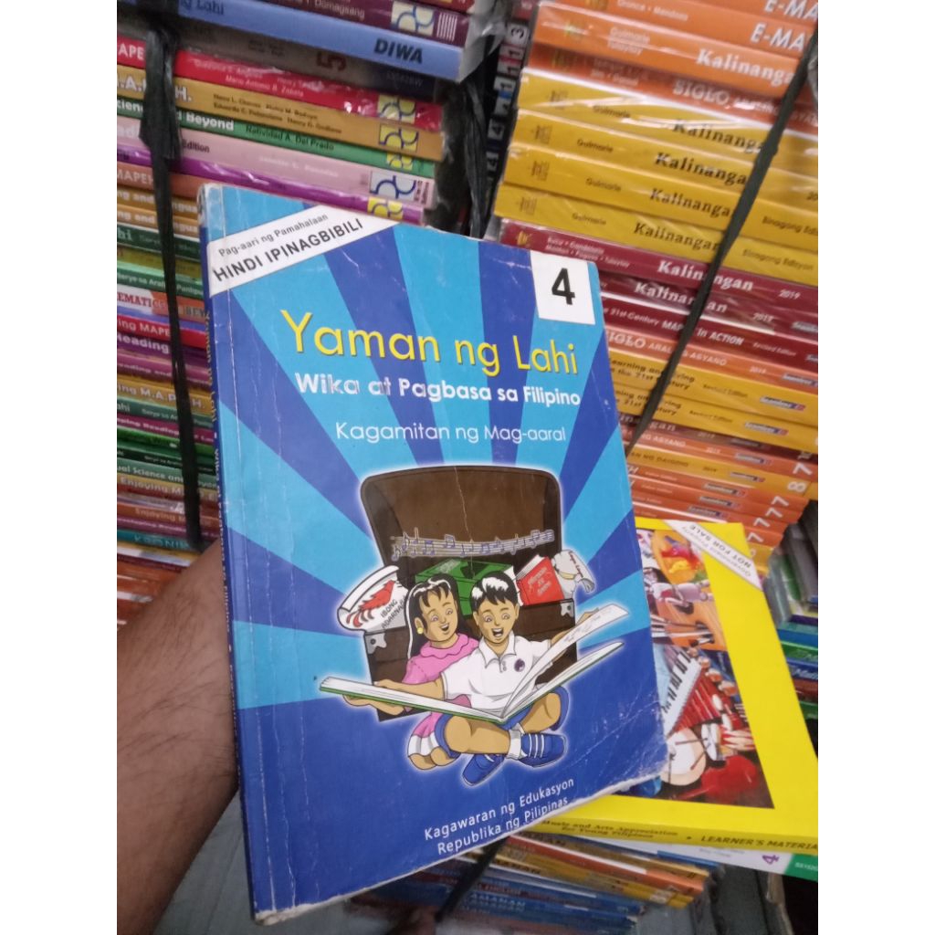 YAMAN NG LAHI WIKA AT PAGBASA SA FILIPINO GRADE 4 (USED) | Shopee ...