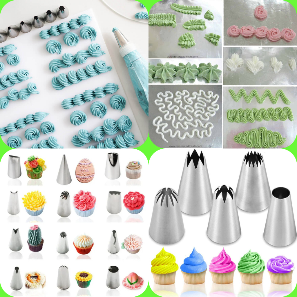 Piping Tips Nozzle icing tip cake decorating tips fam | Shopee Philippines