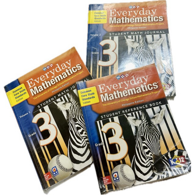 Grade3 Book Everyday Mathematics textbook journal McGraw Hill | Shopee Philippines