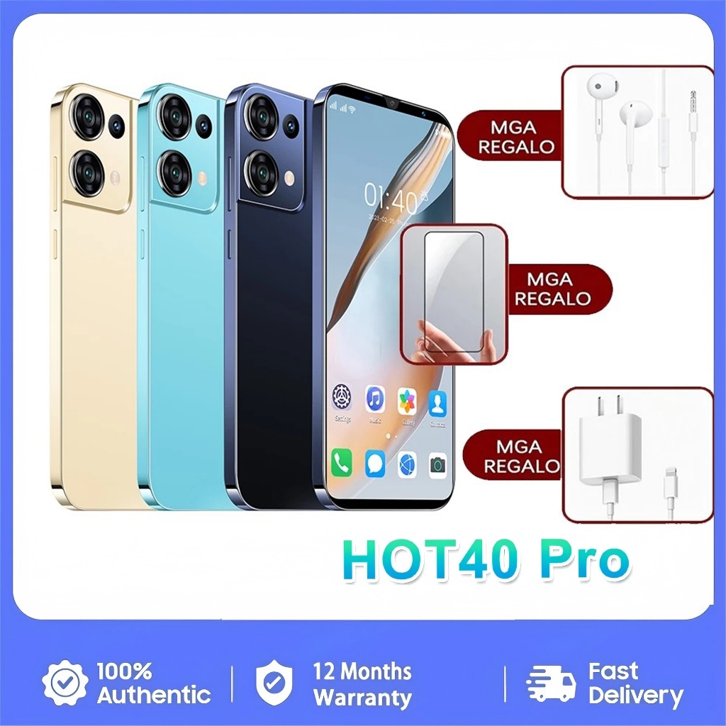 Hot 40 Pro 5G Cellphone Legit 16GB+512GB 6.78" Inch Original Smartphone ...