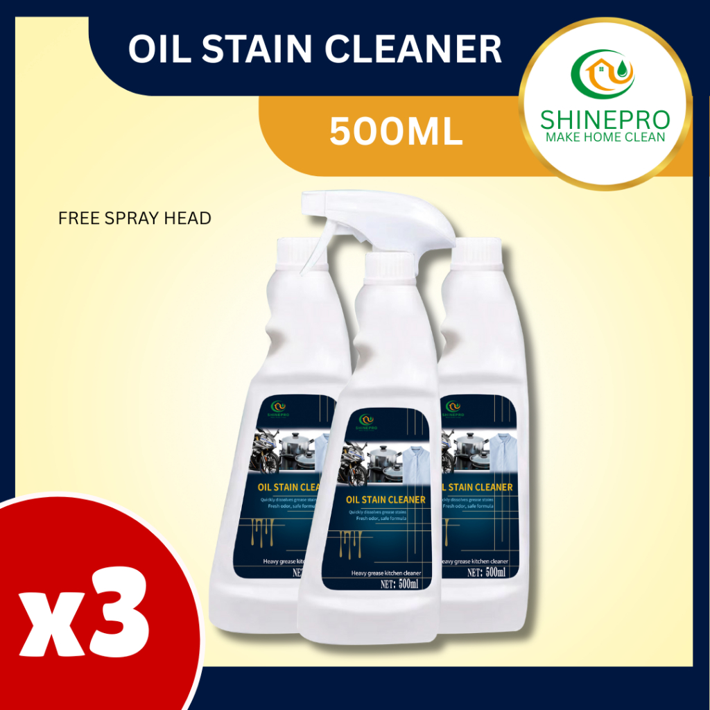 Shinepro Oil Stain Cleaner Removal 1 Bottle 500Ml Liquid Cleaner anti ...