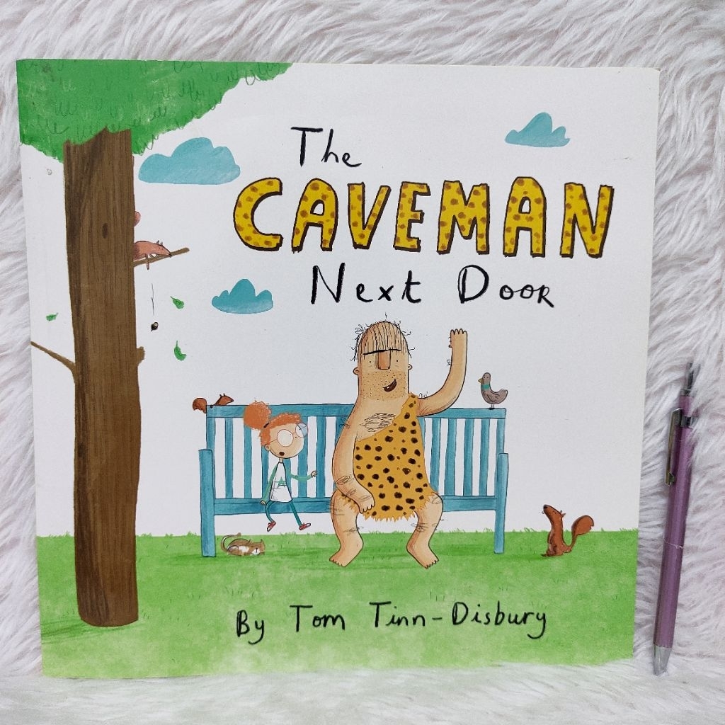 The Caveman Next Door by Tom Tinn-Disbury / Picture Book 209 | Shopee ...
