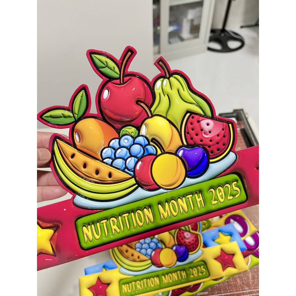 Nutrition month hat/nutrition month 2025 Head dress / healthy foods Cap ...