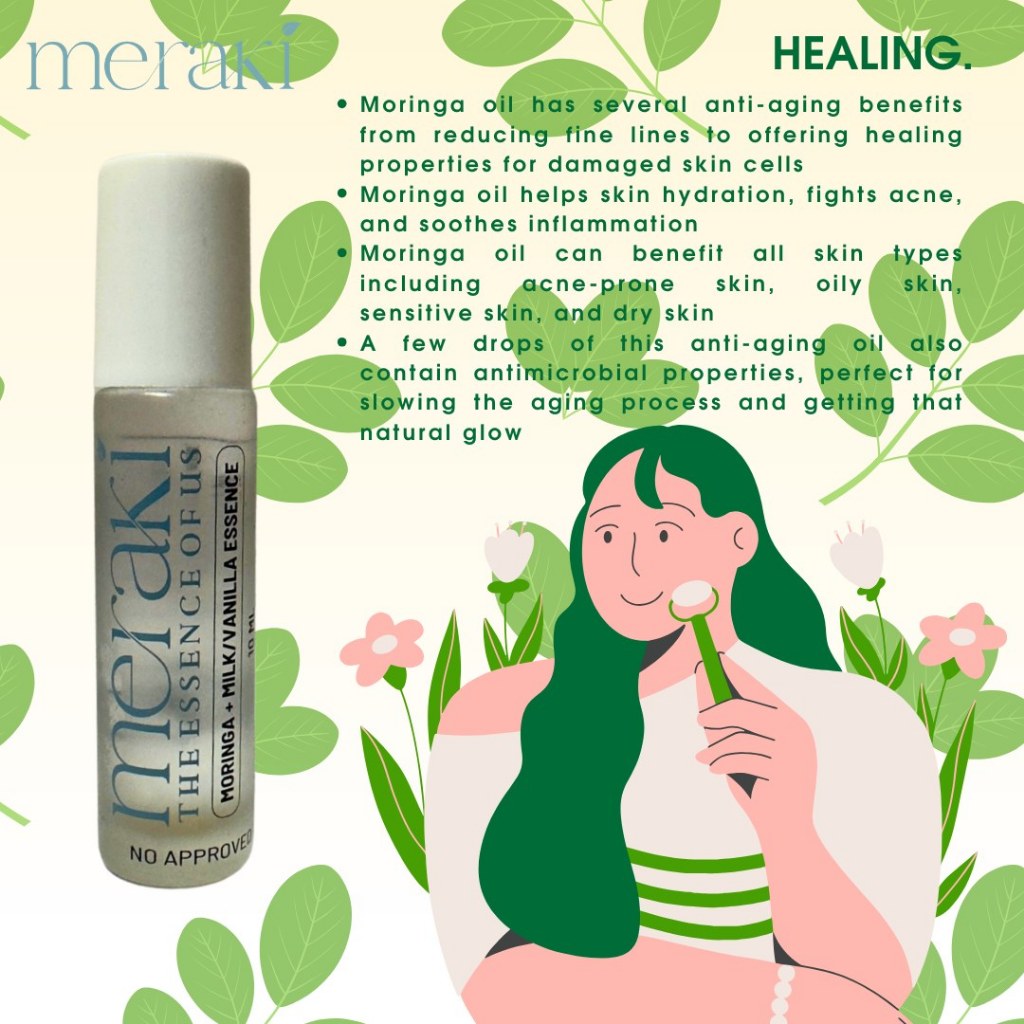 Meraki Herbal Blended Aromatheraphy Essential Oil with Cooling Effect ...