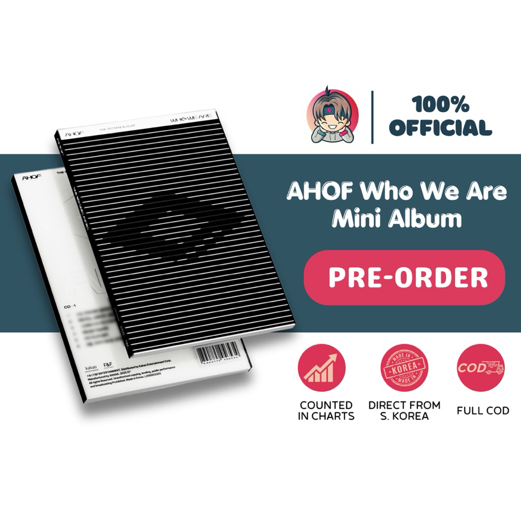 [PRE-ORDER] Sealed AHOF Who We Are Mini Album | Shopee Philippines