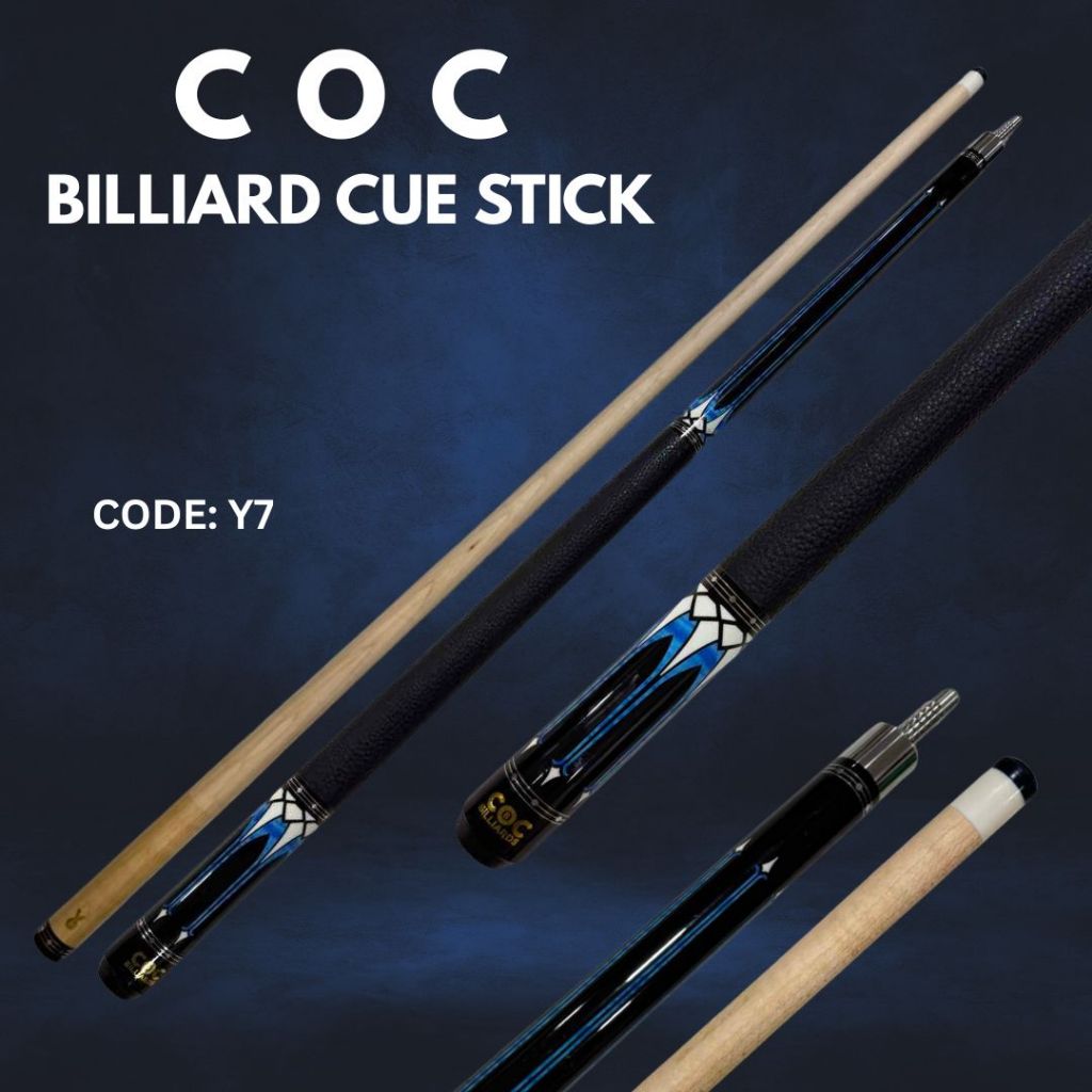 Original COC Billiard Cue Stick (Quick Release & Radial Pin) | Shopee ...