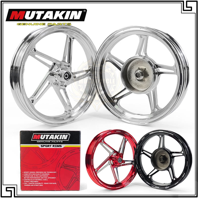 MUTAKIN CNC Mags Mio Sporty Mio Soulty Front Disc Brake 4 Holes Rear ...