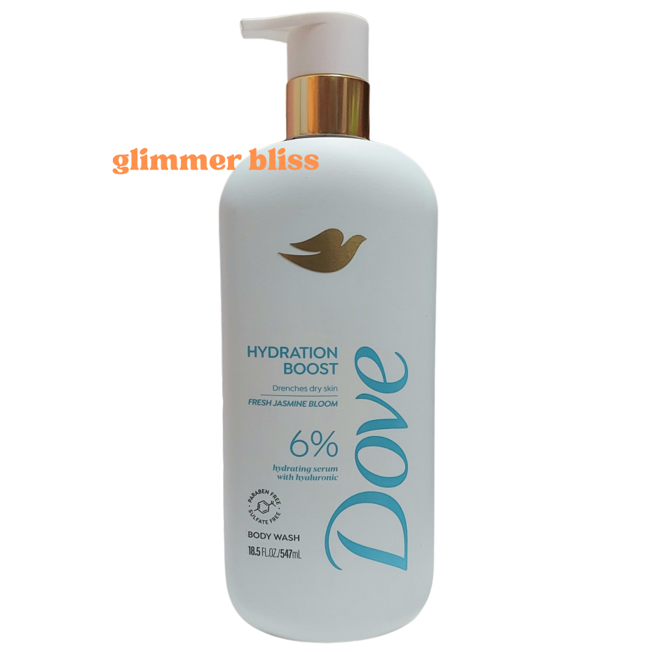 Dove Body Wash Hydration Boost, Actively Drenches Dry Skin, 6% ...