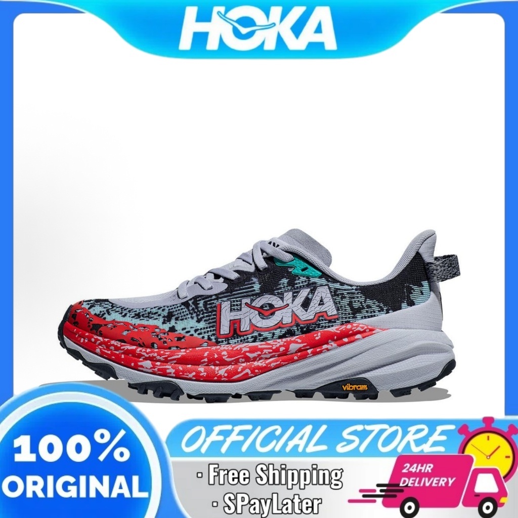 【100% Original】Hoka Speedgoat 6 Fashion Low Top Sneakers For Men and ...