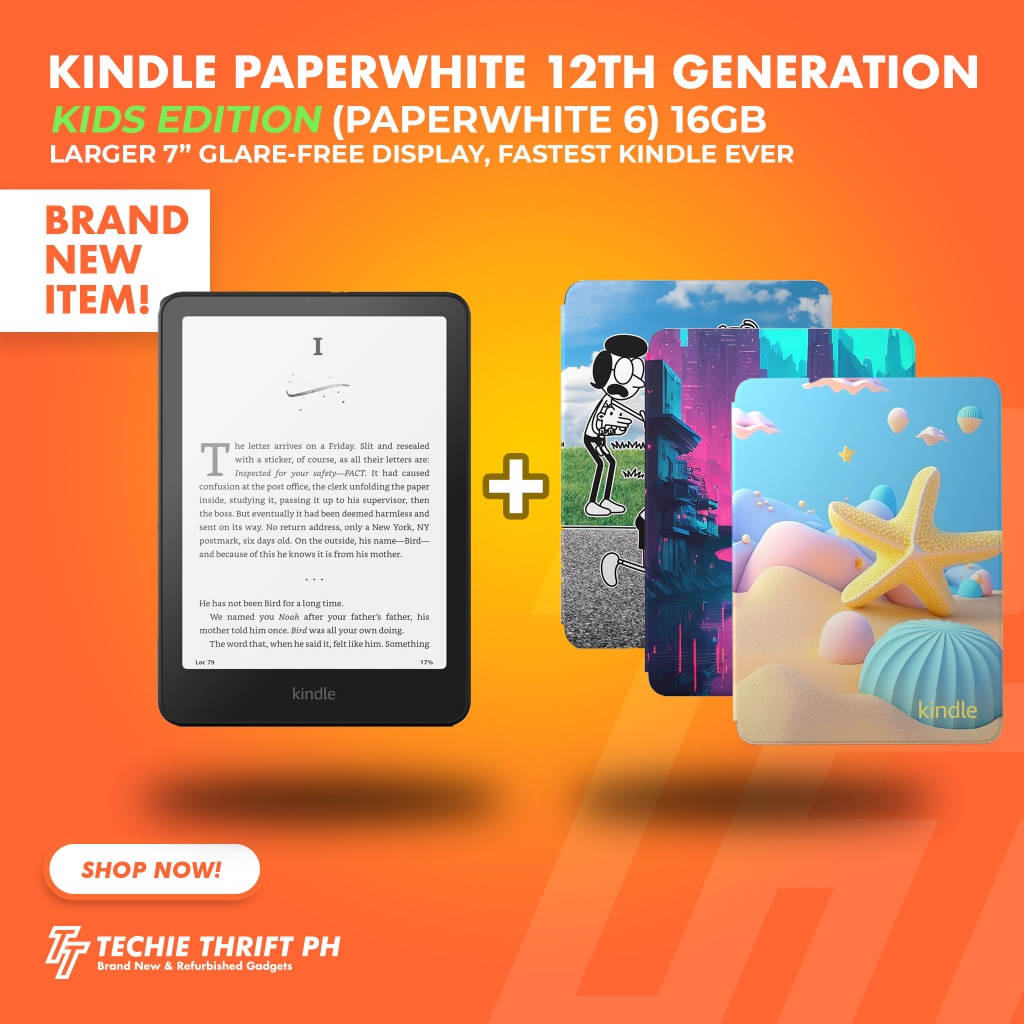 Kindle Paperwhite 12th Generation KIDS Edition (Paperwhite 6) 16GB ...