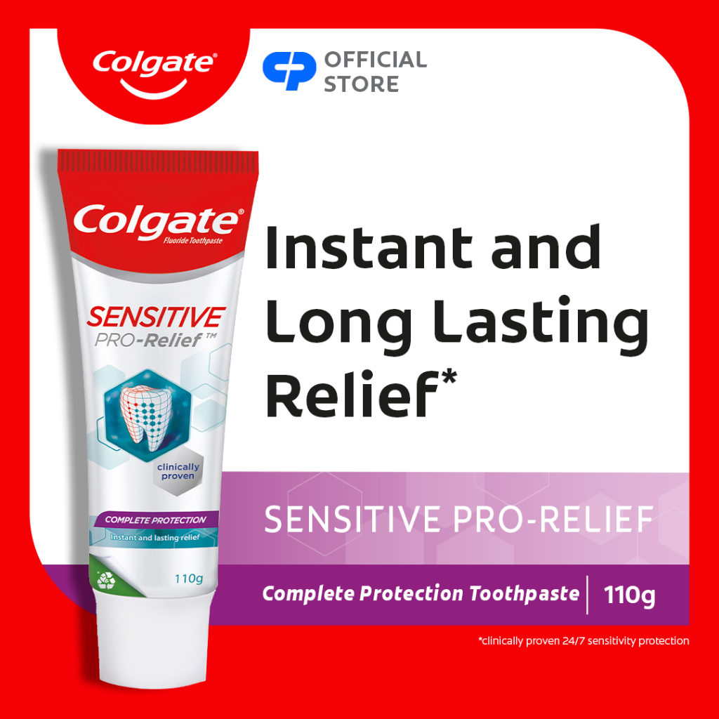 Colgate Sensitive Pro-Relief Complete Protection 110g | Shopee Philippines
