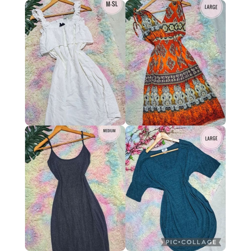 Cotton Dresses, Women's fashion | Shopee Philippines