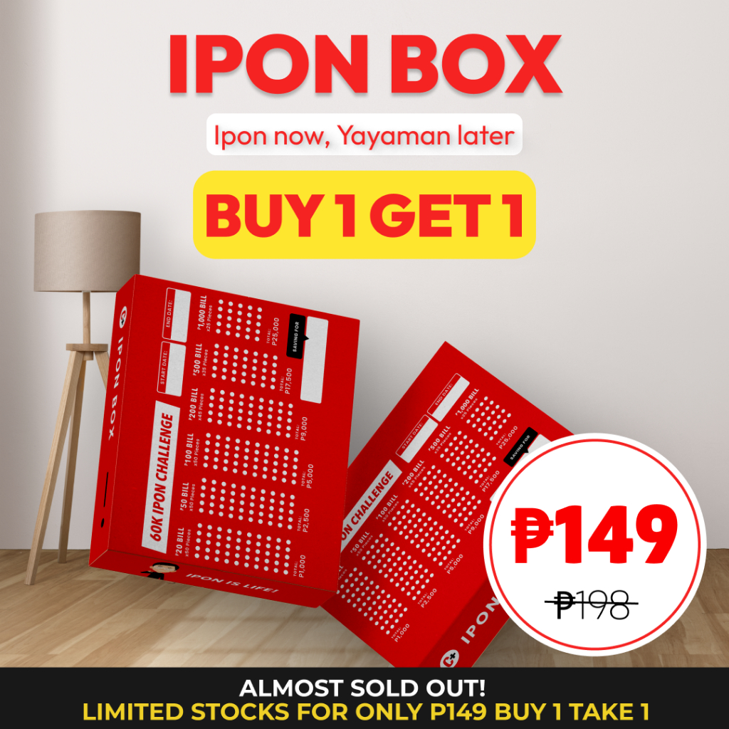 Ipon Box by Chinkee Tan – Buy 1 Take 1 Promo | Savings Challenge Coin Bank Chinkshop Official ...