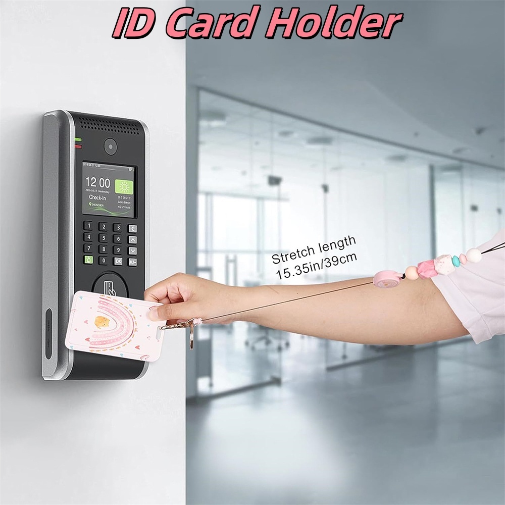 Rainbow Card Holder ID Card Holder With Lanyard Student Card Holder ID ...