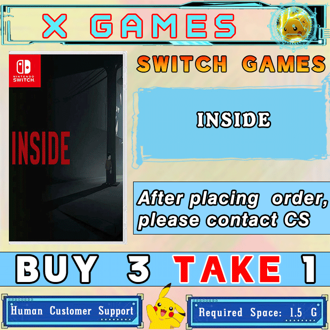 INSIDE Nintendo Switch Game （BUY 3 TAKE 1) | Shopee Philippines