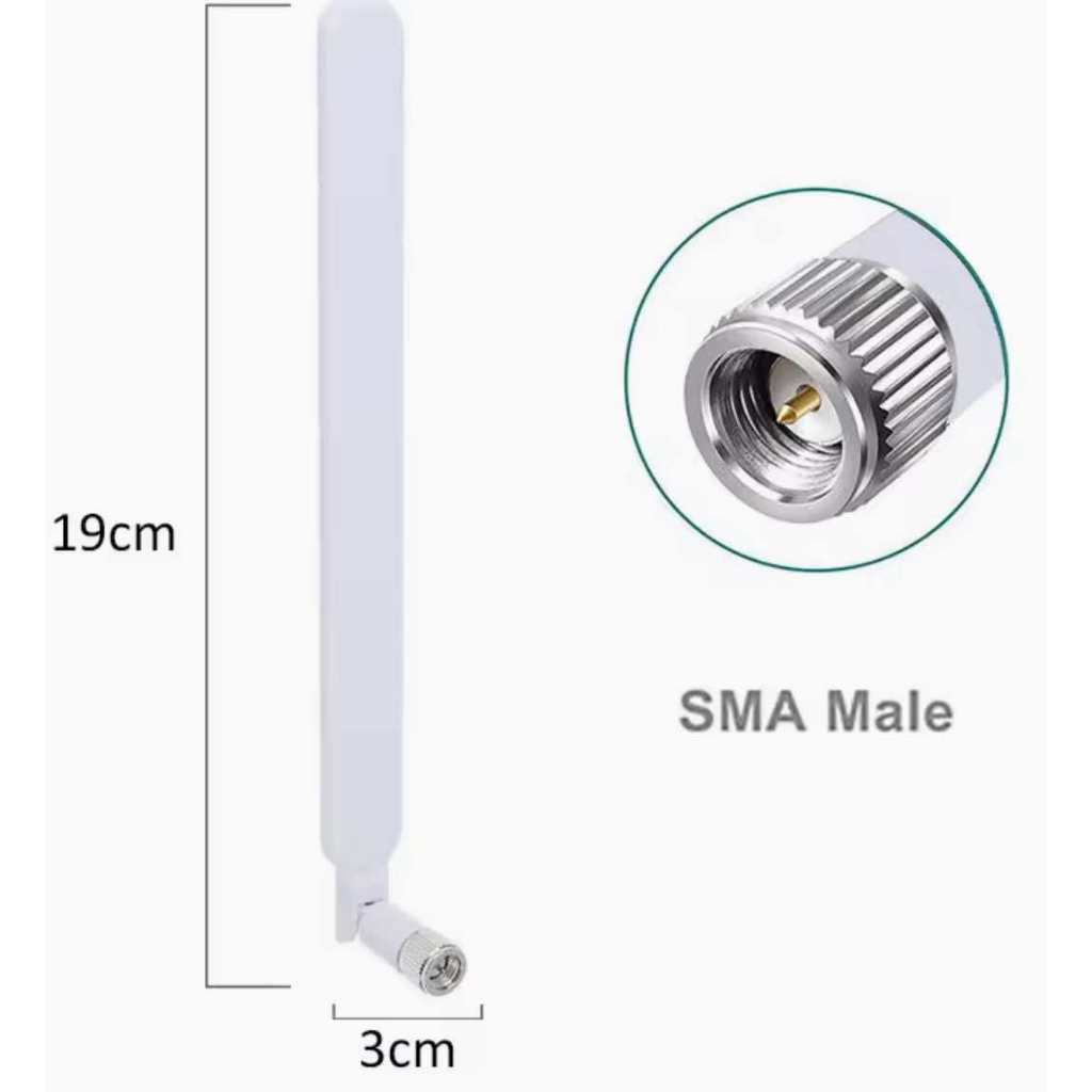 Indoor Wifi Modem Antenna (male SMA) | Shopee Philippines