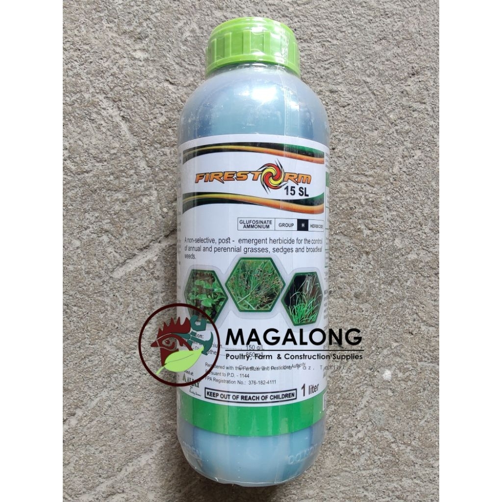 FIRESTORM HERBICIDE GLUFOSINATE 150 SL - Like Glufos Deadshock Maximus ...