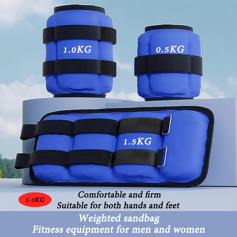 Ankle/Wrist Weights 1-3 kg Adjustable Wrist Weight Sandbag Leg Exercise ...