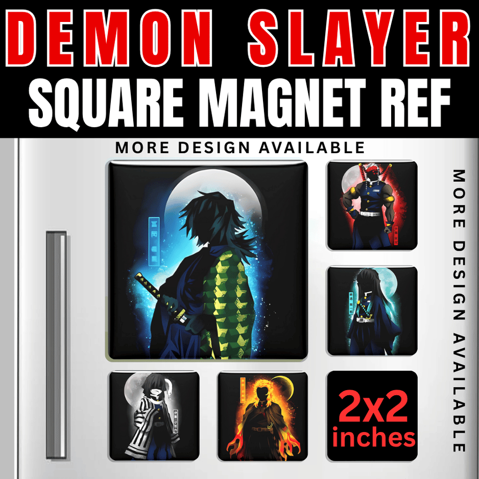 DEMON SLAYER HASHIRA - 2X2 INCHES REF MAGNET AND BUTTON PIN | Shopee ...