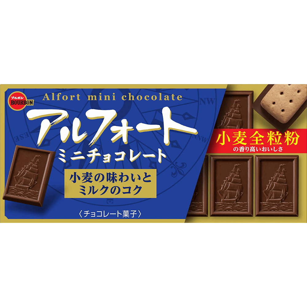 Bourbon Alfort Mini Chocolate 12 pieces Milk/Strawberry/Vanilla White ...