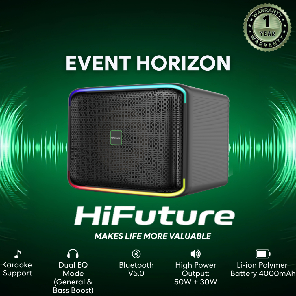 Hifuture Event Horizon Party Wireless Speaker | Shopee Philippines