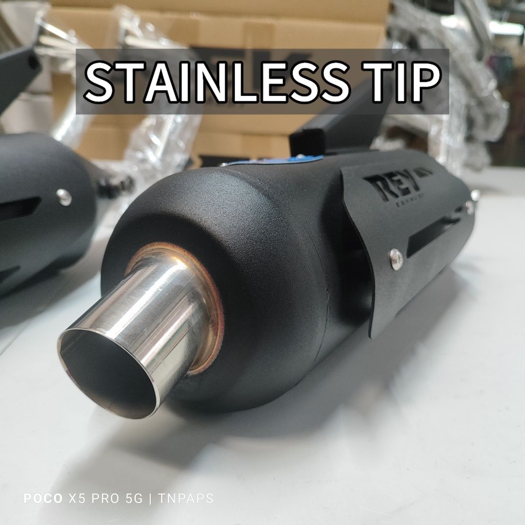 REV EXHAUST with Sound Adjuster (Exos Racing) Power Pipe Silent Power ...