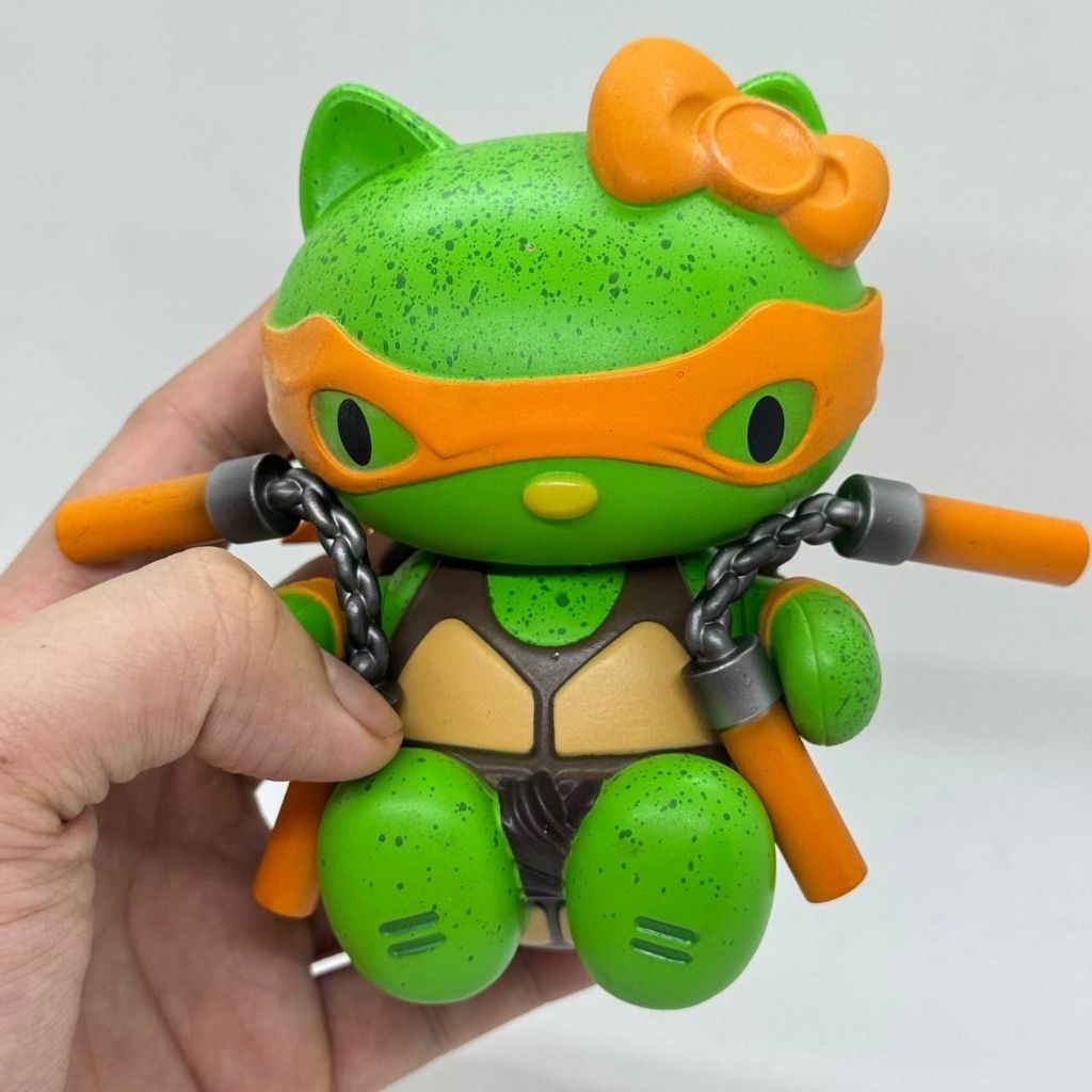Hello Kitty x TMNT Figurines Sanrio Nickelodeon Teenage Mutant Ninja ...