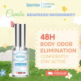 Body deodorant spray BEUFRESH, deodorant roll-on prevents sweating ...