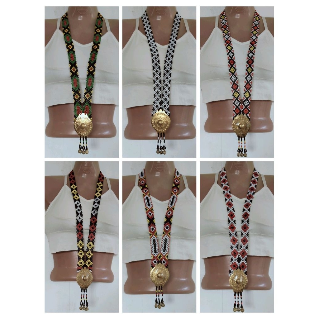 Beaded WelcomLie With Brass Agong / Garland / Ethnic Design | Shopee ...