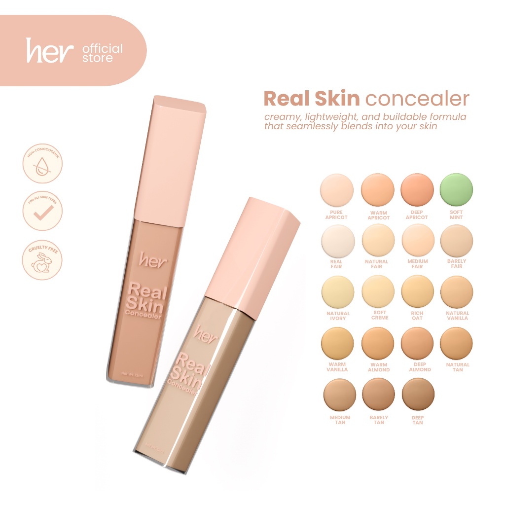 Her Beauty Real Skin Concealer | Shopee Philippines