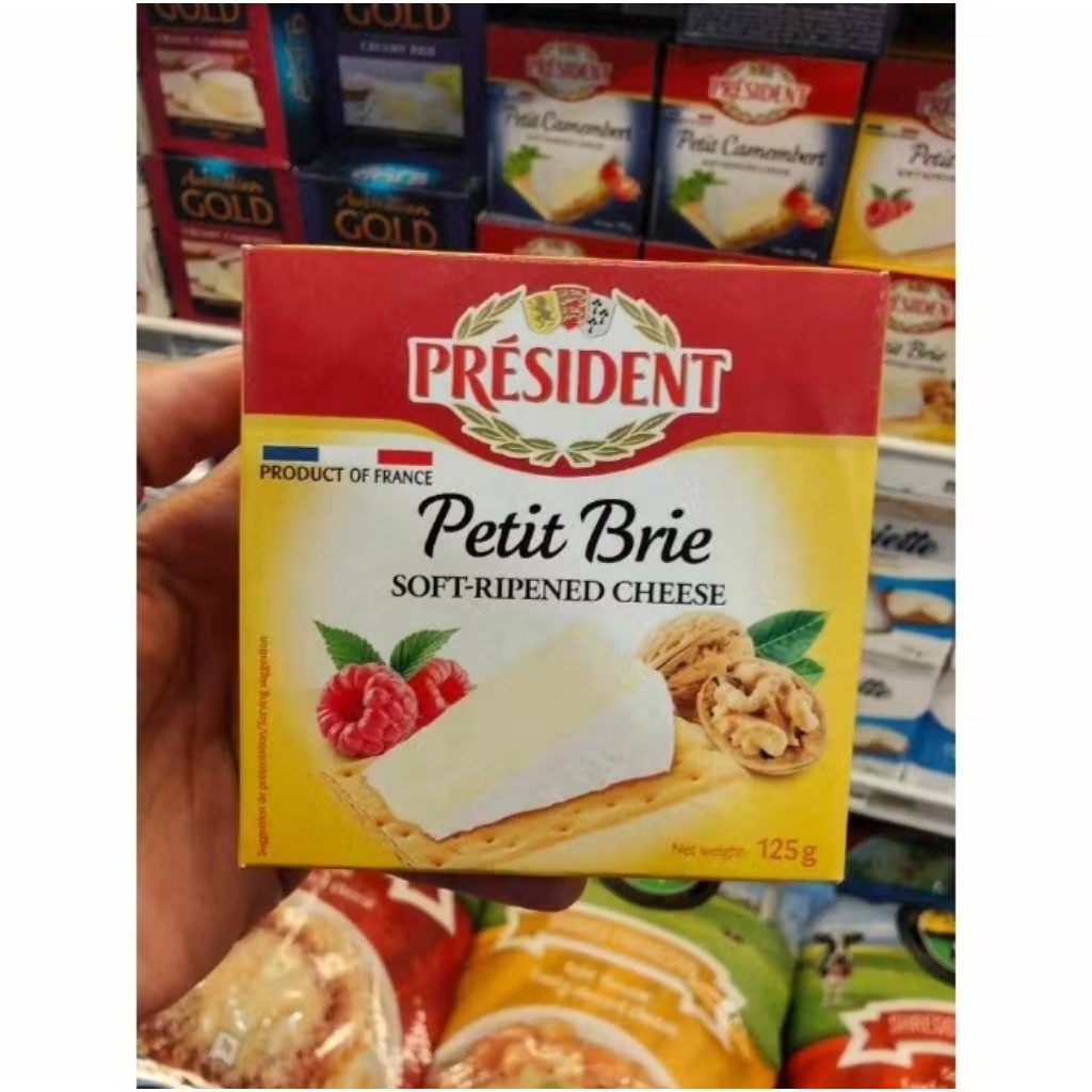 President Petit Brie Soft-Ripened Cheese | Shopee Philippines