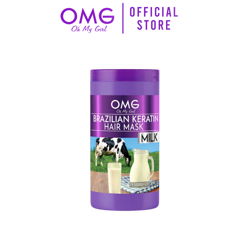 OMG Brazilian Keratin Hair Mask 1000ml | Shopee Philippines