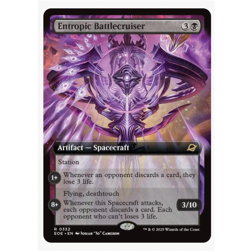 Entropic Battlecruiser (Extended Art) - Edge of Eternities (EOE ...