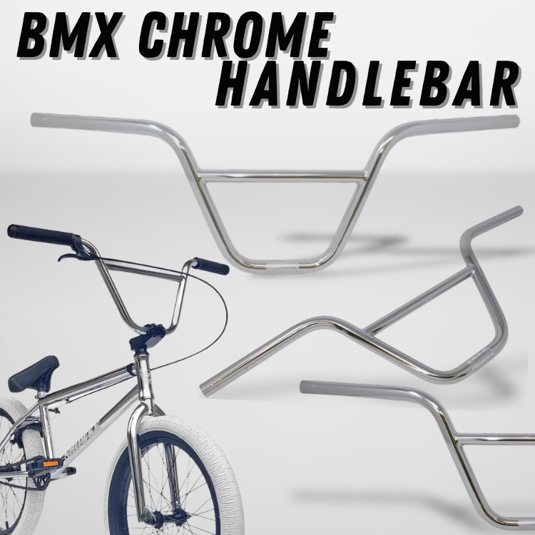 BMX Chrome Handle Bar / Bicycle Handlebar / Manibela ng Bike | Shopee ...