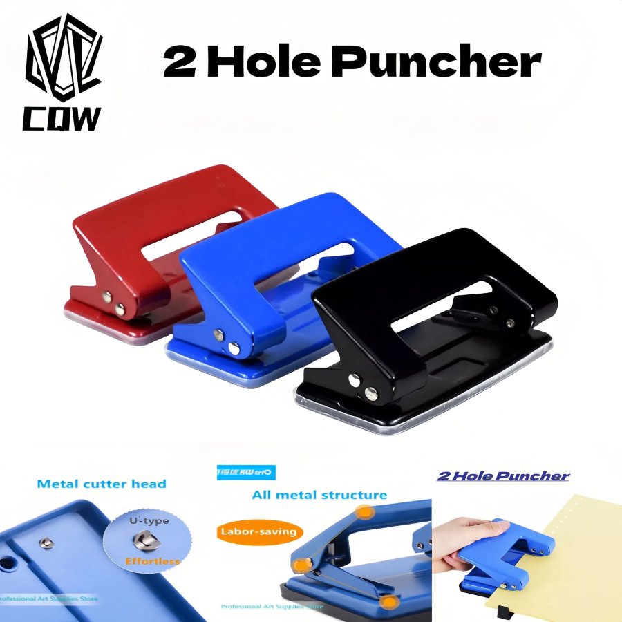 CQW 2 Hole Puncher Double Hole Puncher School Supplies Office Supplies ...