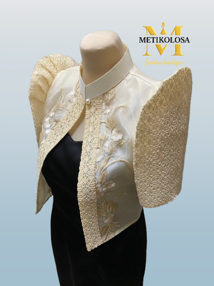 HIGH QUALITY BOLERO BEIGE (DIVINA) | Shopee Philippines