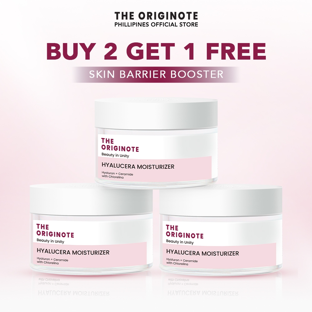 The Originote Hyalucera Moisturizer Bundle Set - Protect Skin Barrier ...