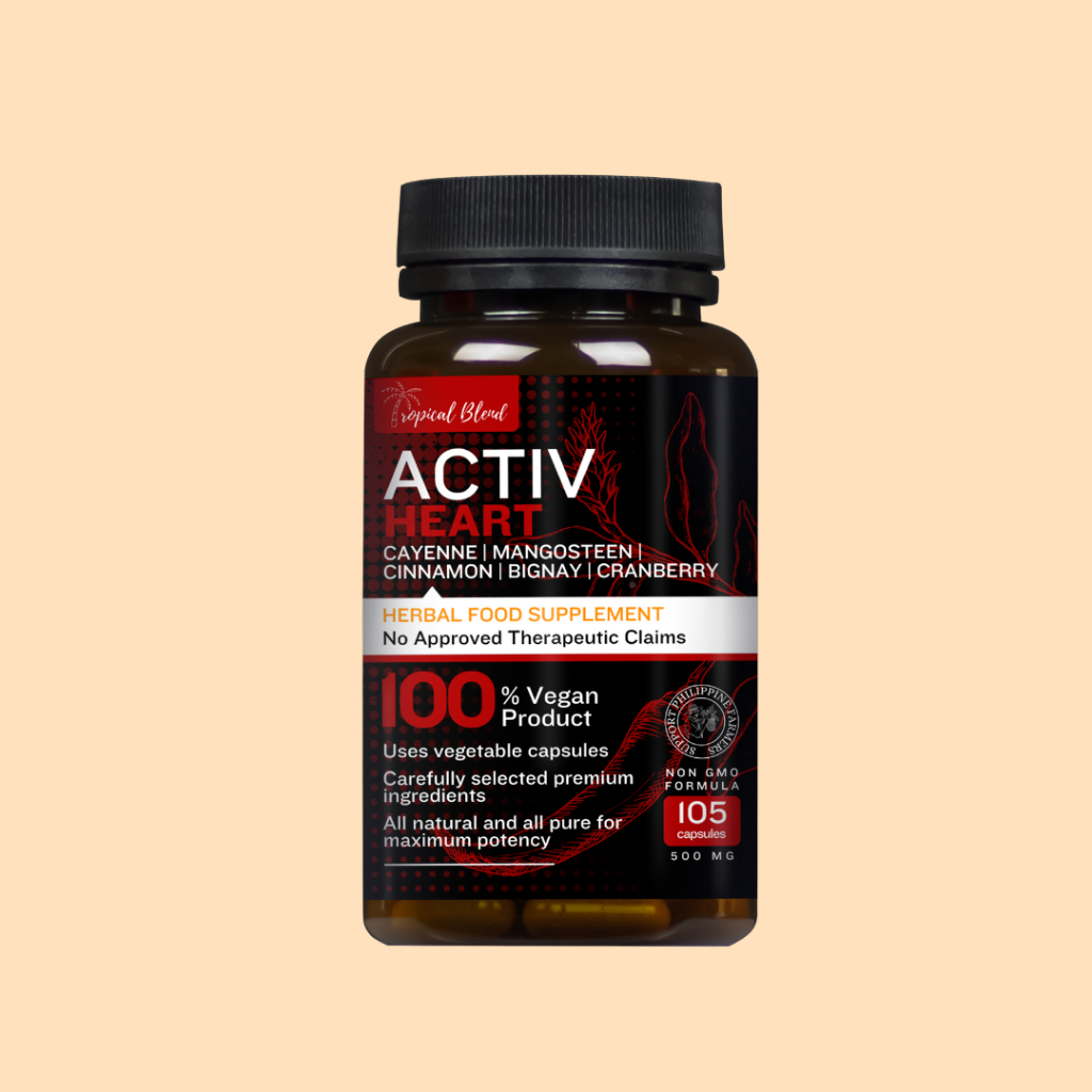 Activ Heart Capsule (60 Capsules) | Shopee Philippines