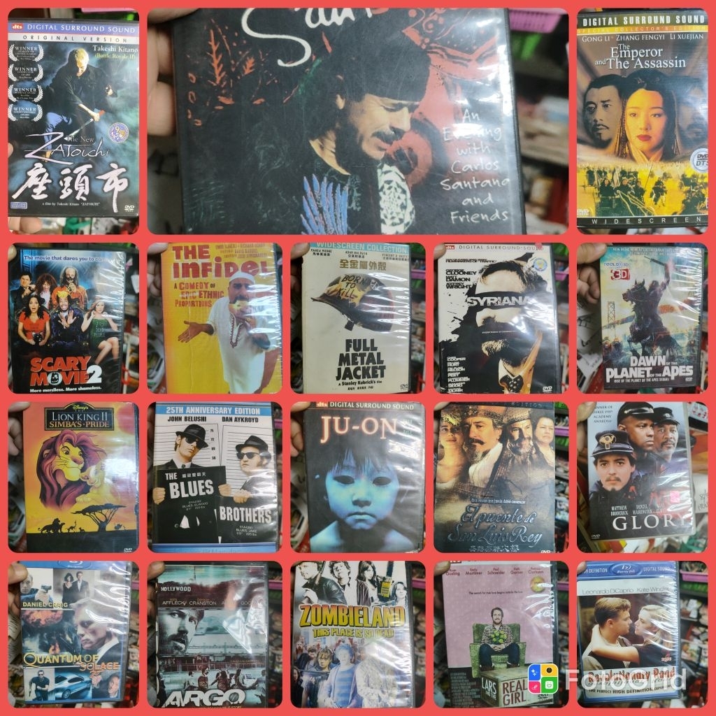 Vintage Preloved Movie DVD Disc Class A/Bootleg | Shopee Philippines