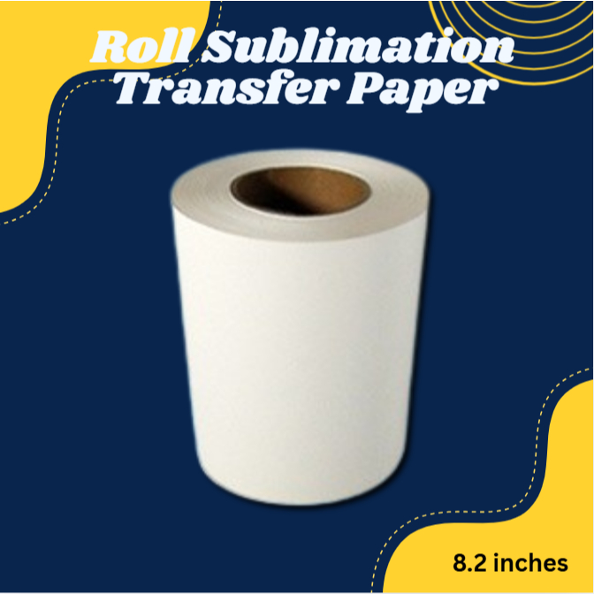 QUAFF Sublimation Paper Roll 8.2 Inches x 100 Meters 100gsm Printing ...